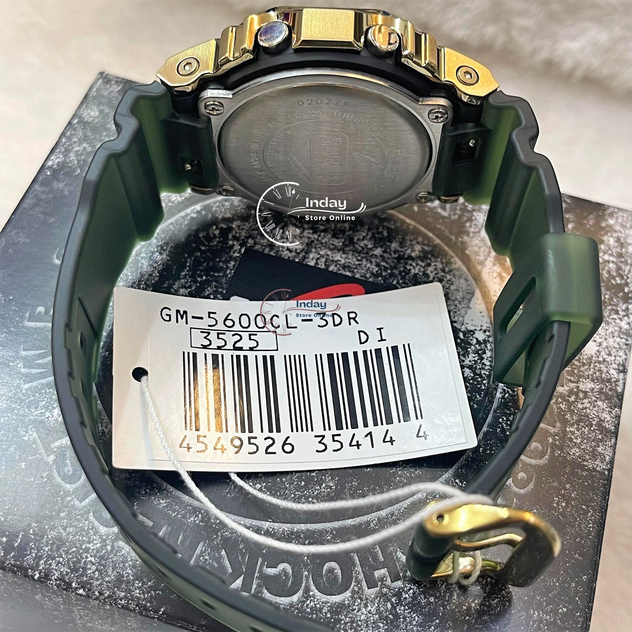 Casio G-Shock Men's Watch GM-5600CL-3 Digital Transparent Color 5600 S ...